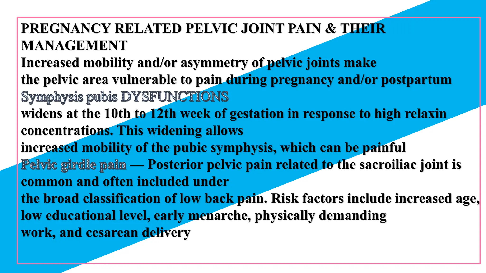 Musculoskeletal Problem in Obstetrics.pptx