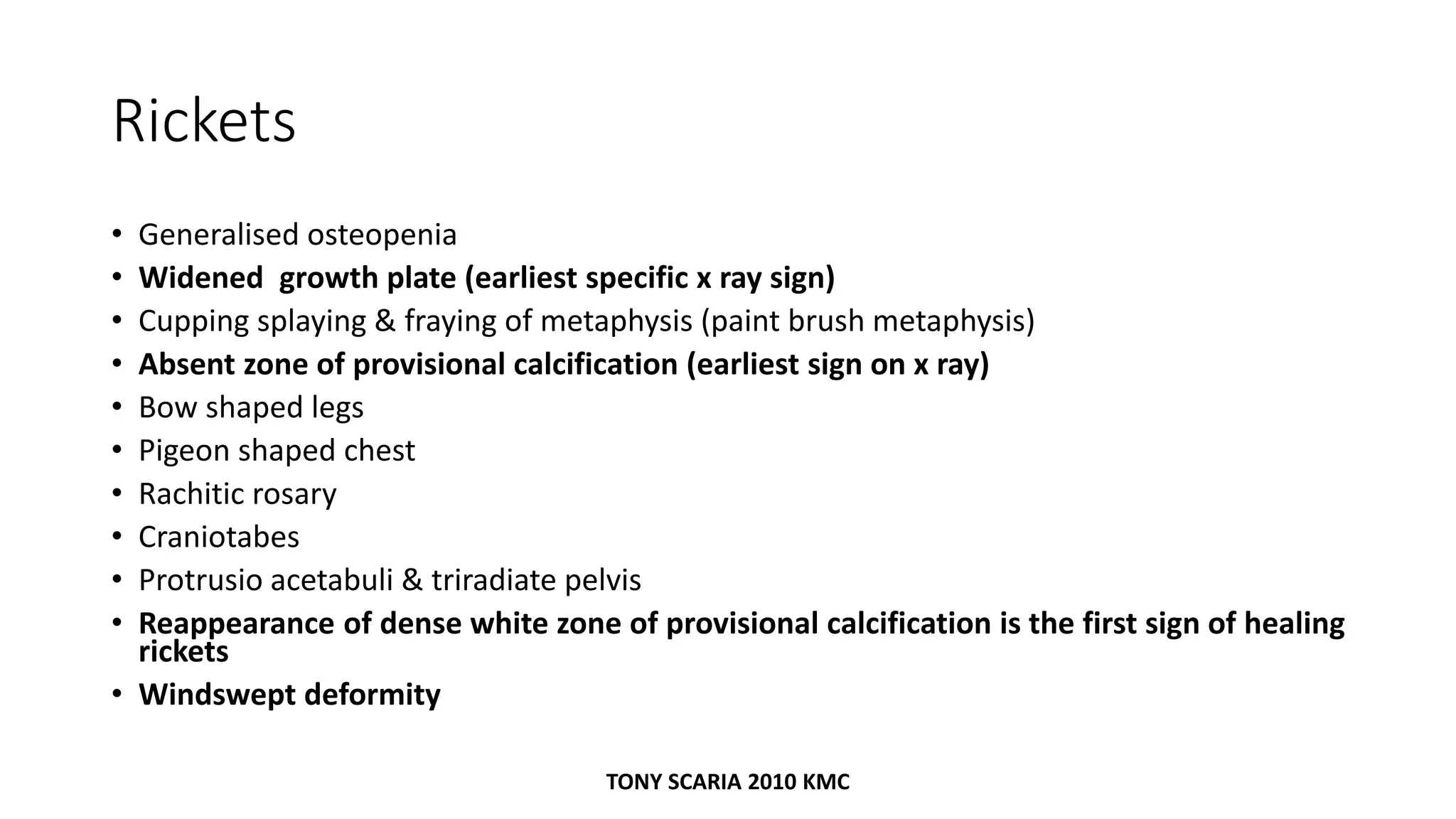Musculoskeletal radiology revision notes | PDF