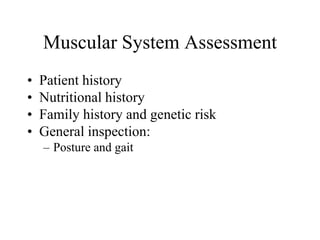 Musculoskeletal System | PPTX
