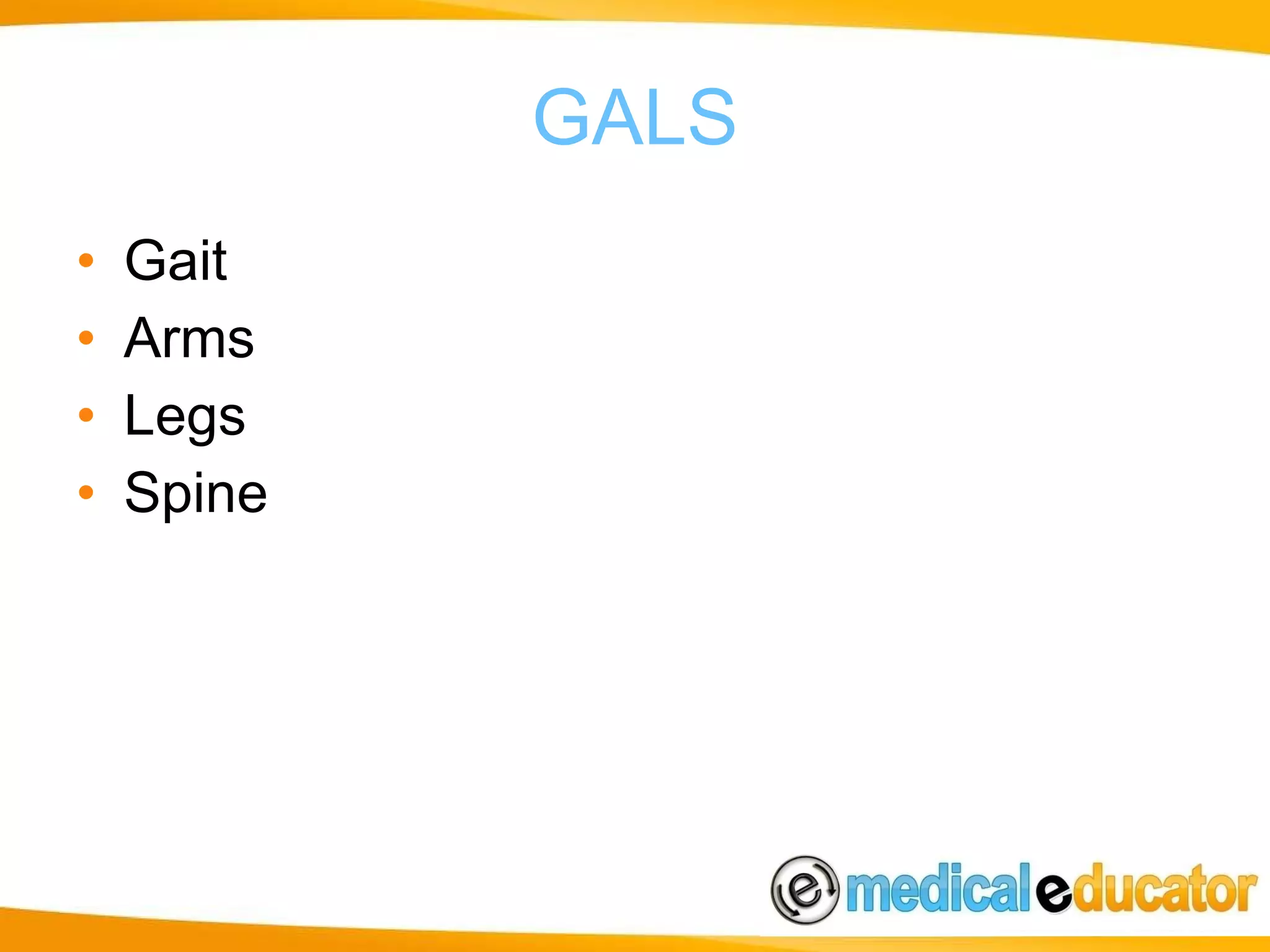 Conducting a musculoskeletal examination | PPT