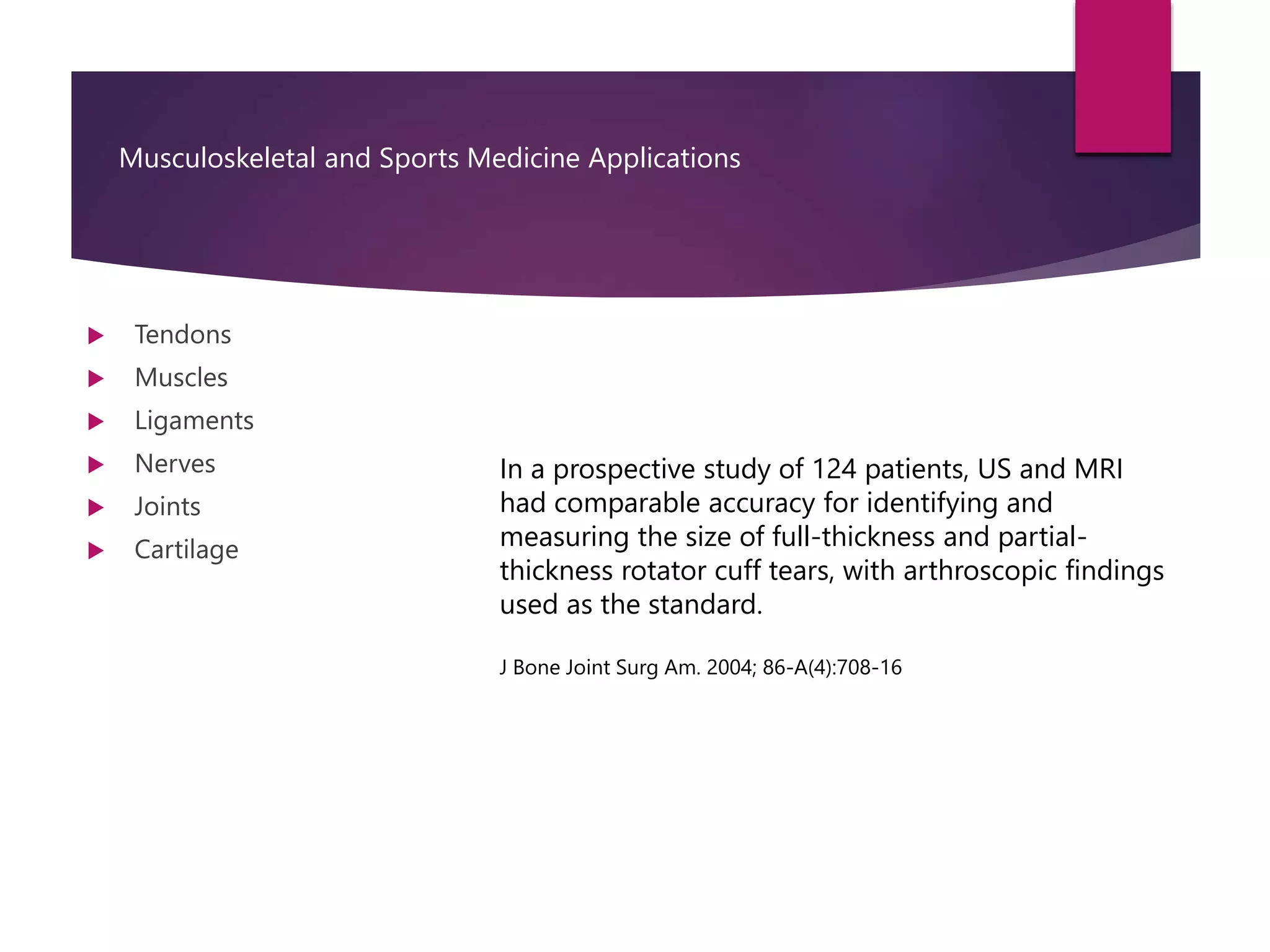 MSK Ultrasound and Guided Injections in Private Practice | PPTX