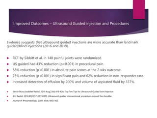 MSK Ultrasound and Guided Injections in Private Practice | PPTX