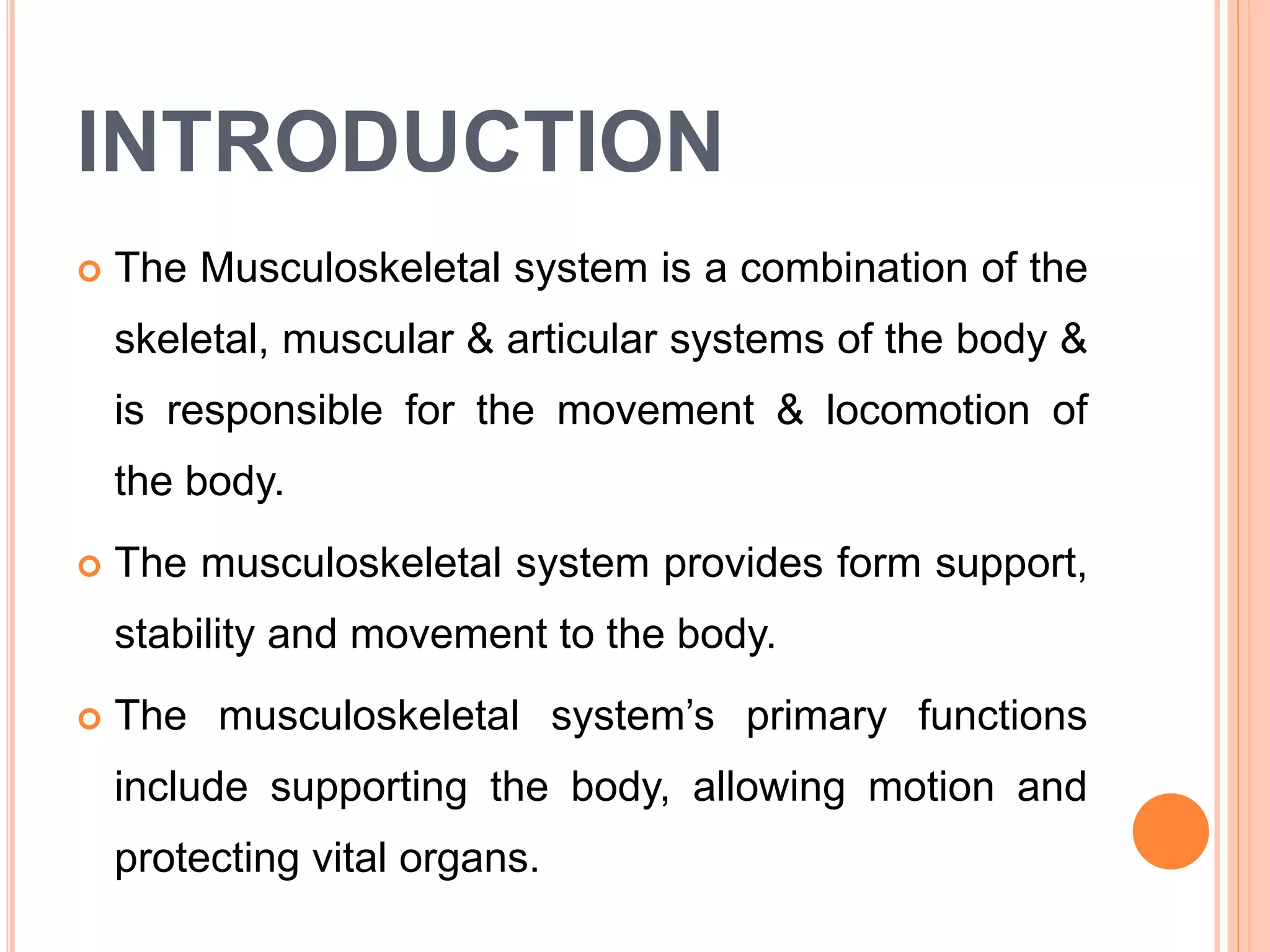 Musculoskeleton system | PPT