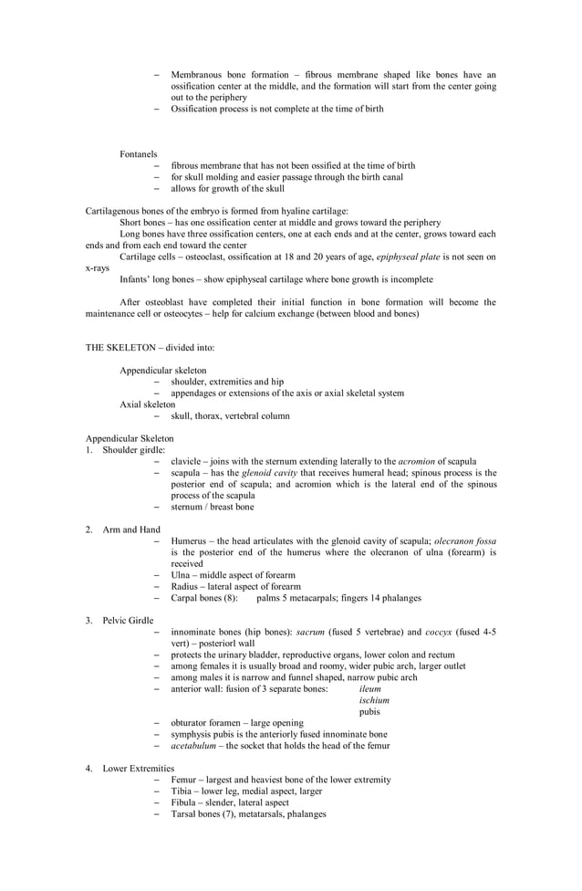 Musculo Skeletal Handouts | PDF | Bone and Joint Conditions | Diseases ...