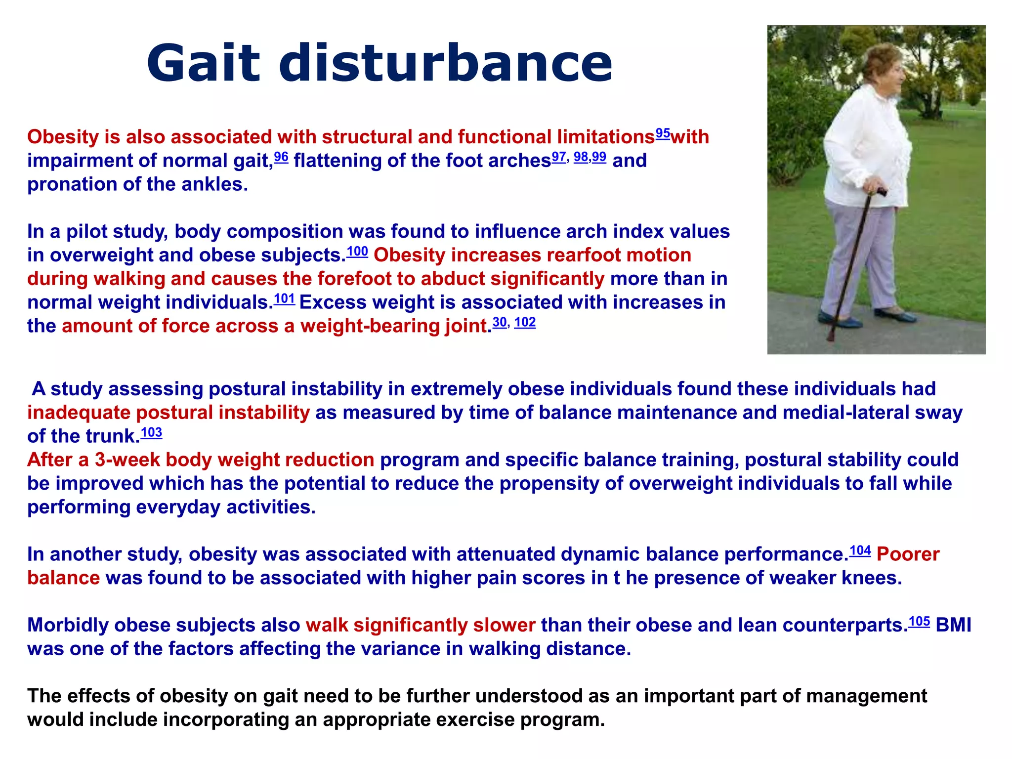 Musculoskletal manifestations of Obesity | PPTX