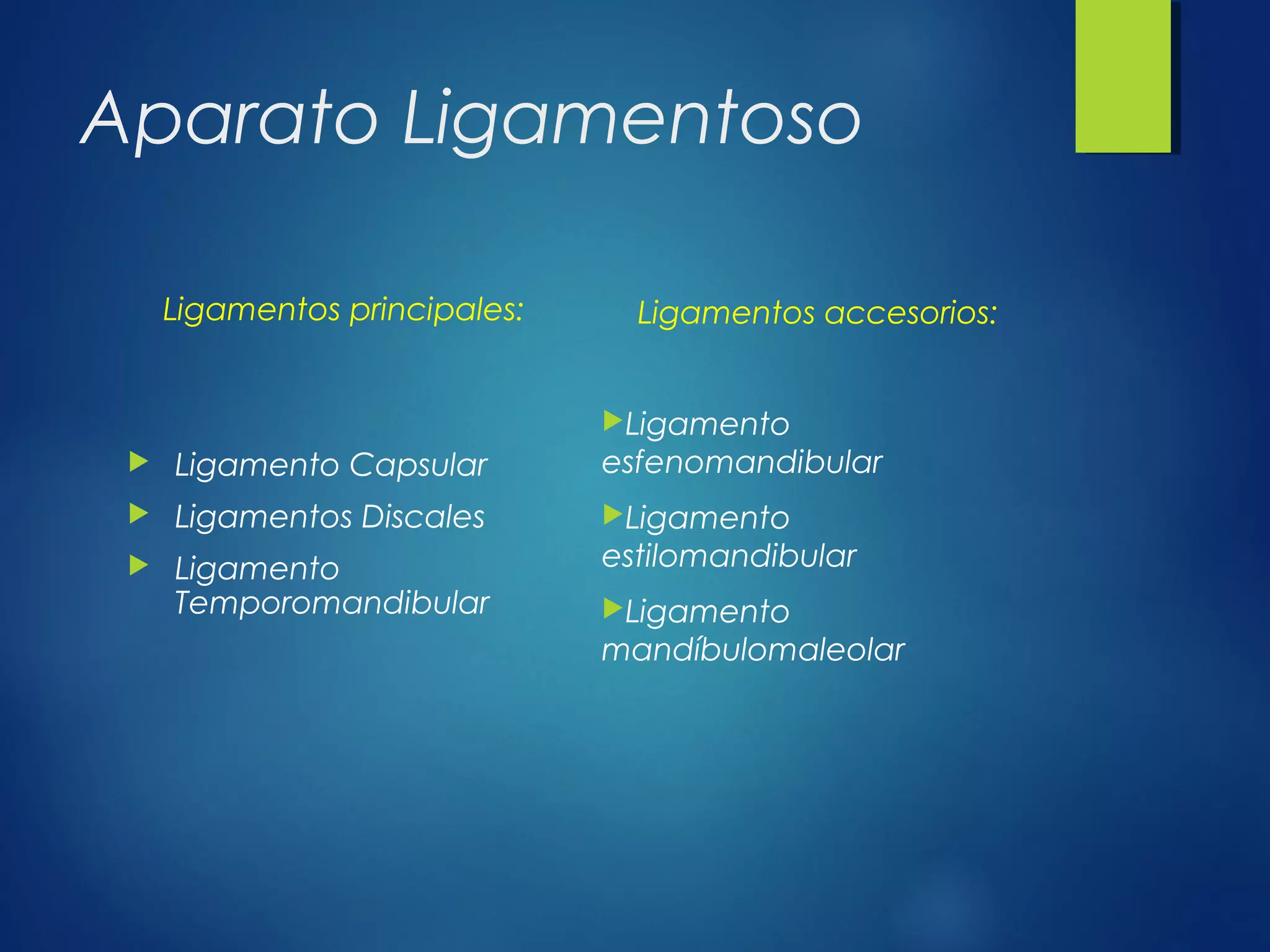 Musculos, ligamentos y atm | PPT