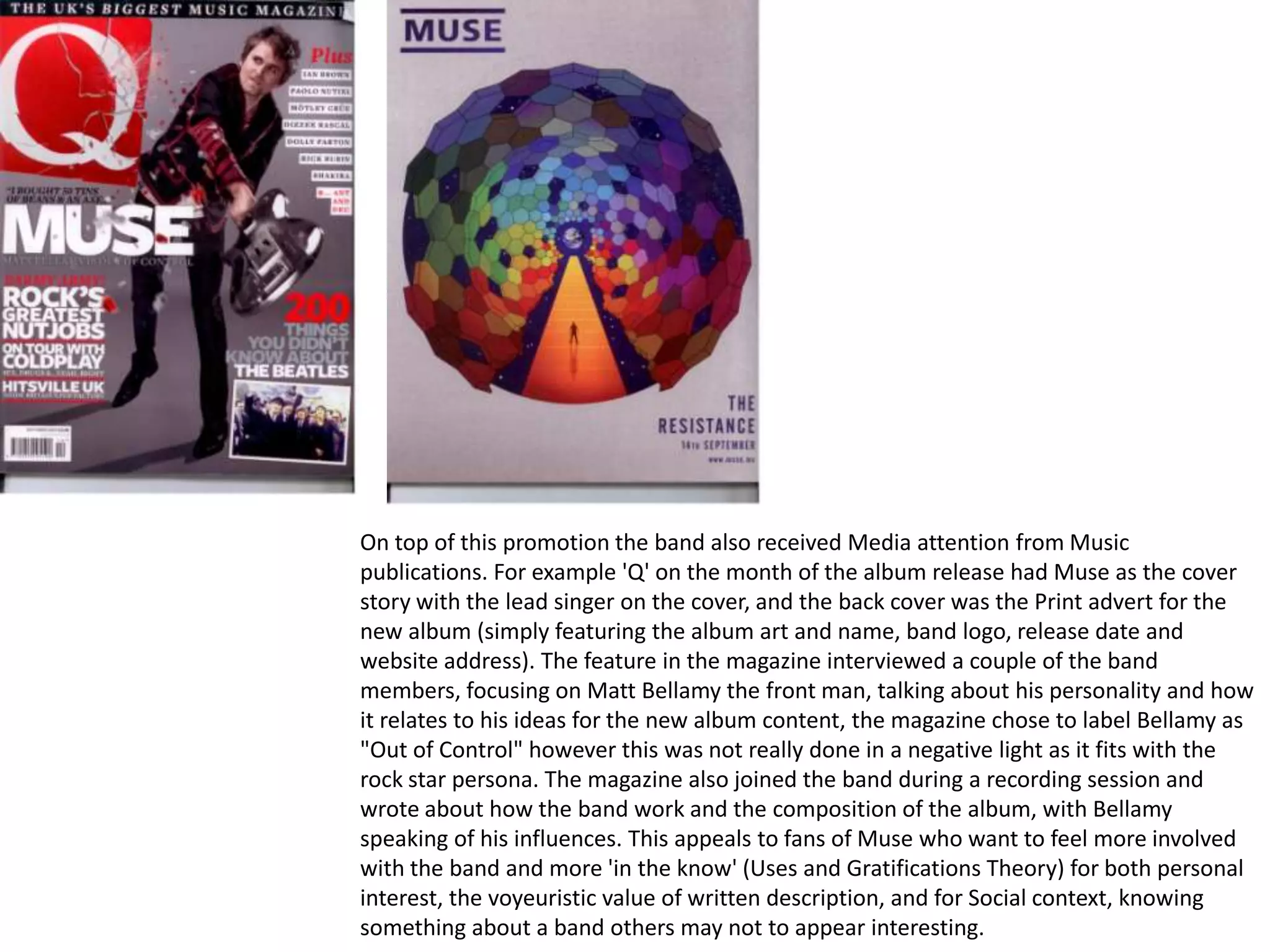 Muse Ablum Release | PPTX