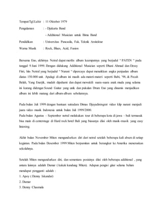 Muse and Netral | PDF