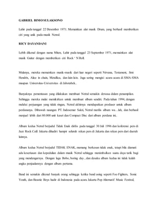 Muse and Netral | PDF