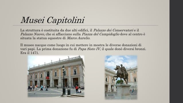 Musei capitolini | PPT