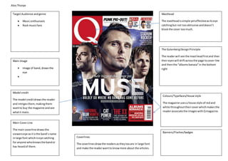 Muse magazine cover | PPT