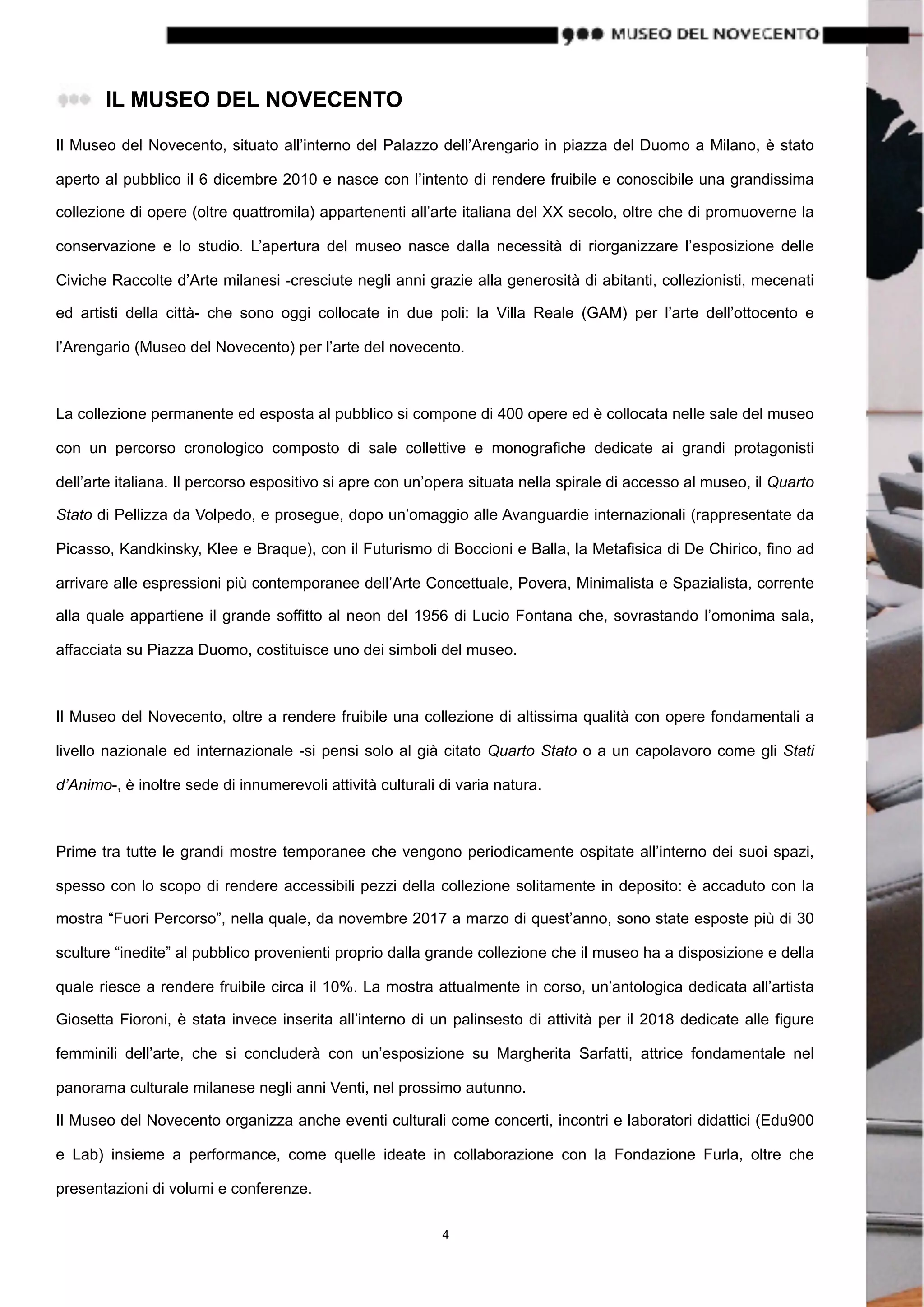 Museo del 900 - Marketing Research | PDF