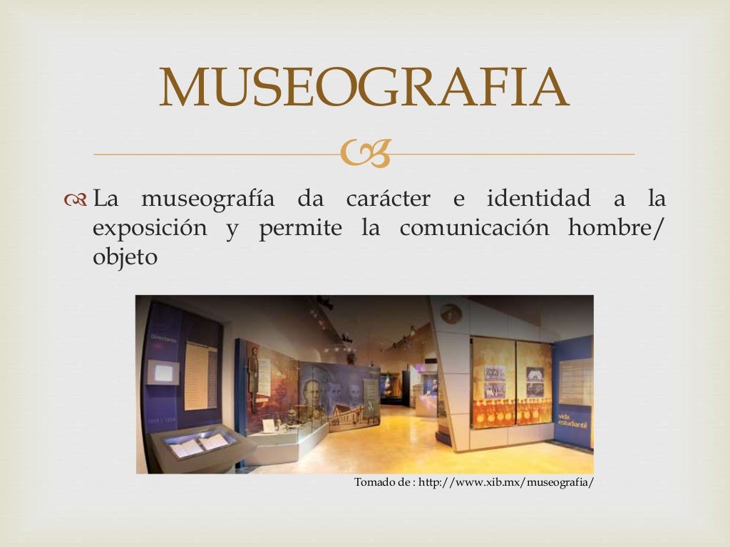 Museografia y diseño museografico