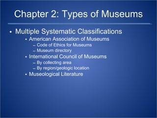 Museology Fall 2009 | PPT