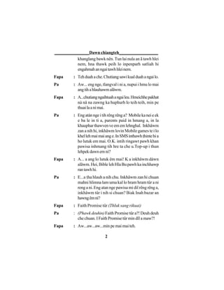Musep Lemchan ( Skit) Dawn Chiang Teh 2 | PDF