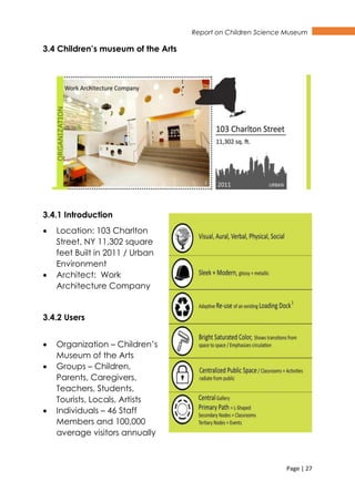 Report ON Children Science Museum | PDF