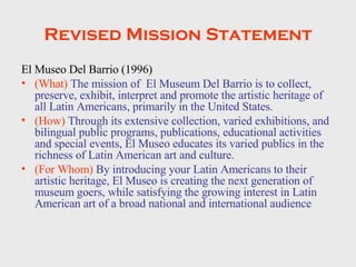 Museum Mission Statements | PPT