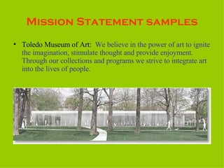 Museum Mission Statements | PPT