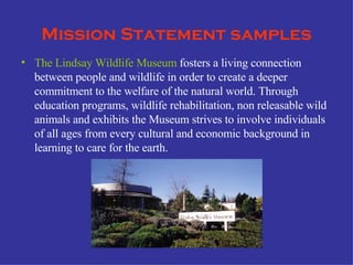 Museum Mission Statements | PPT