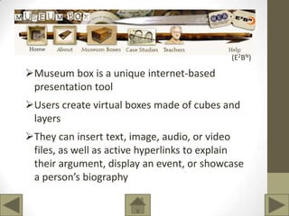 Museum Box Presentation | PPT