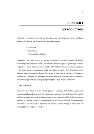 Dissertation _ Museum | PDF
