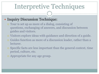 Museum guided tours | PPTX | Museums & Galleries | Attractions