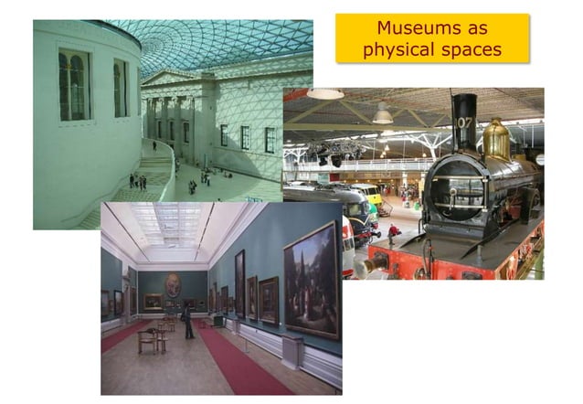 Museum learning between physical and conceptual spaces | PPT