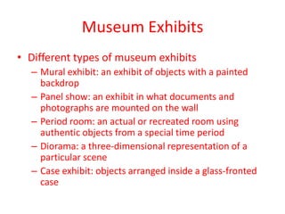 Museum Lesson 1 | PPTX