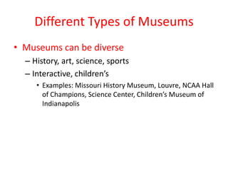 Museum Lesson 1 | PPTX