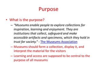 Museum Lesson 1 | PPTX