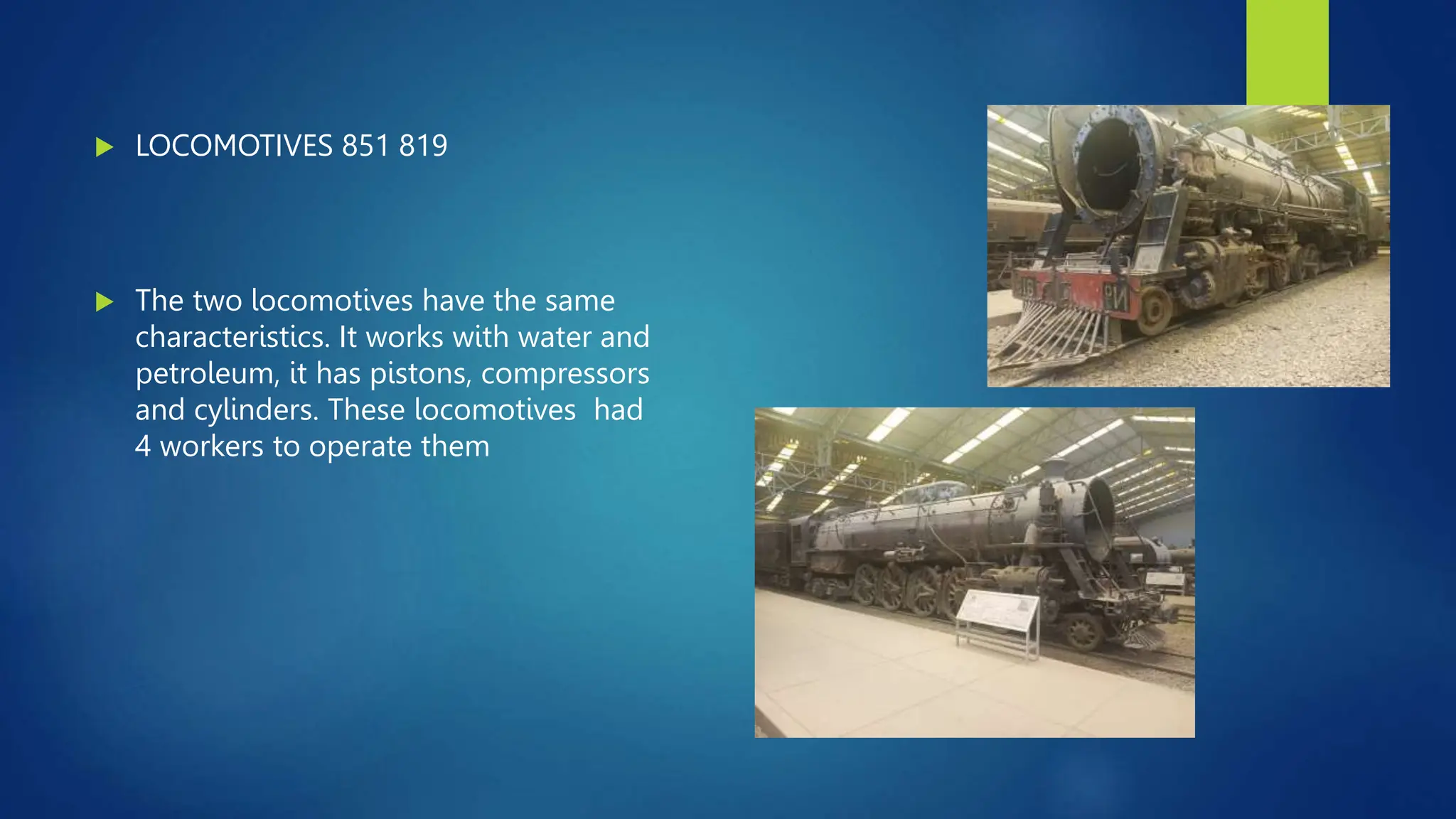 Guía de locomotoras del museo de trenes Uyuni | PPTX