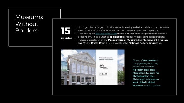 MAP India is the Indian museum beyond borders | PPTX