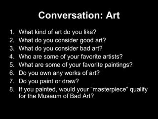 Museum of Bad Art | PPT