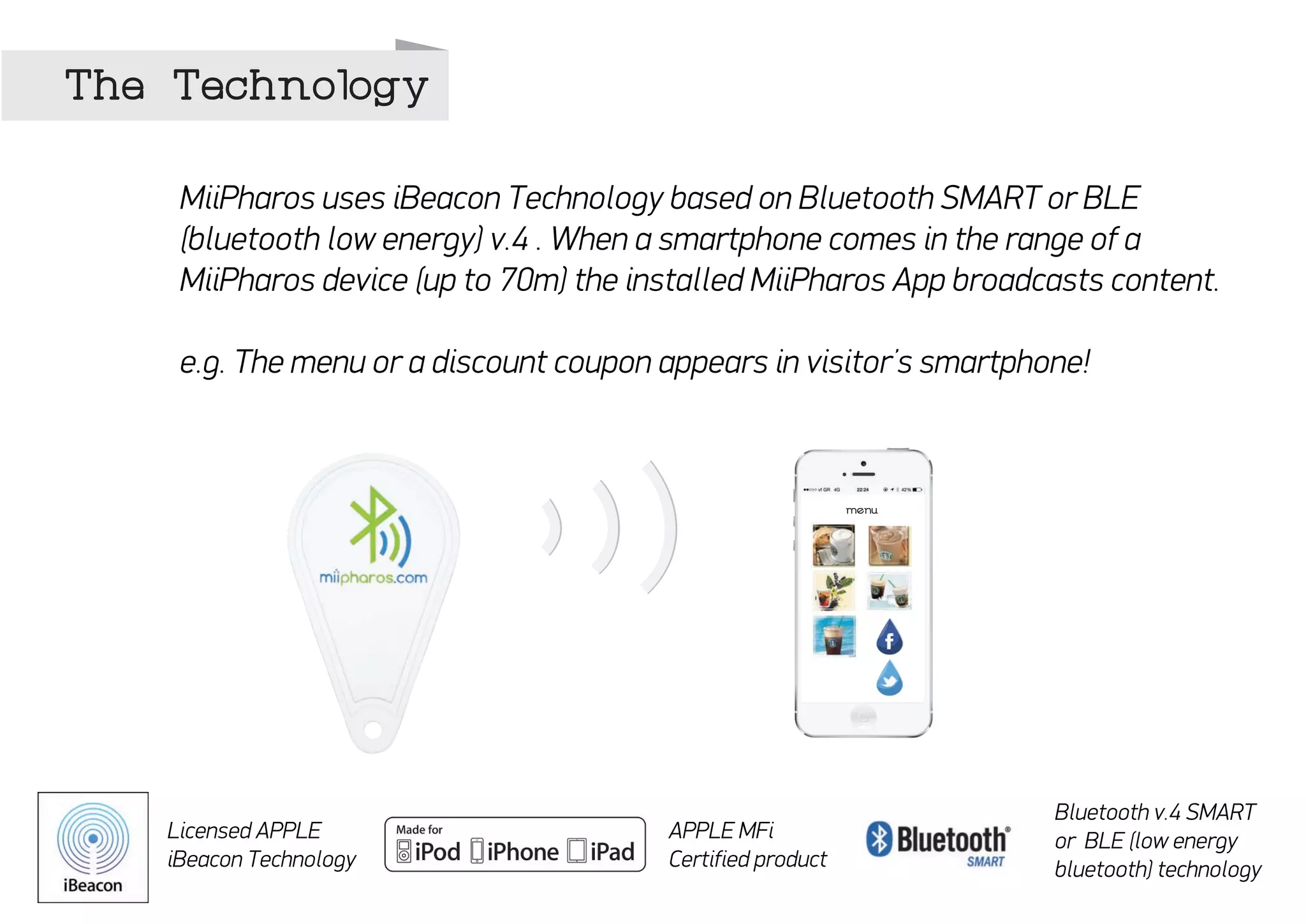 MiiMuseum | Museums iBeacon Platform - Interactive Guidance | PPT