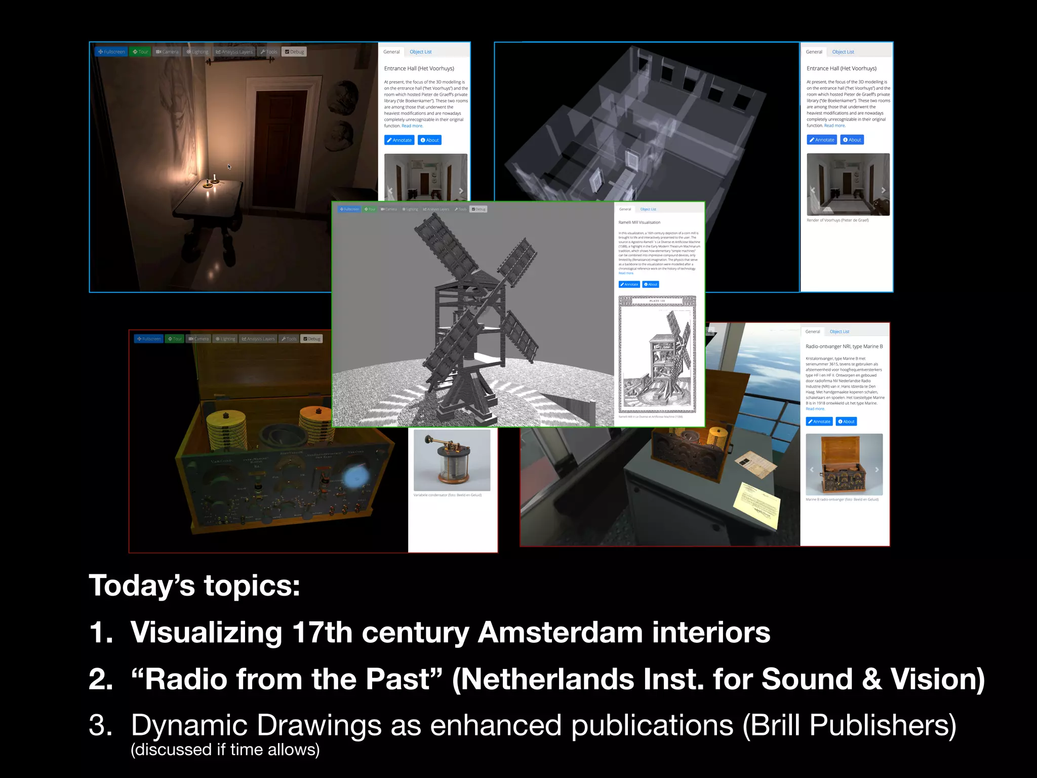 Experiential Interfaces: 3D reconstructions as entry points for ...