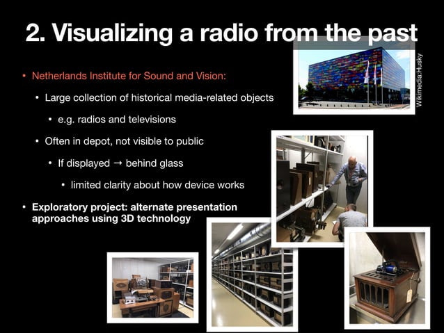 Experiential Interfaces: 3D reconstructions as entry points for ...