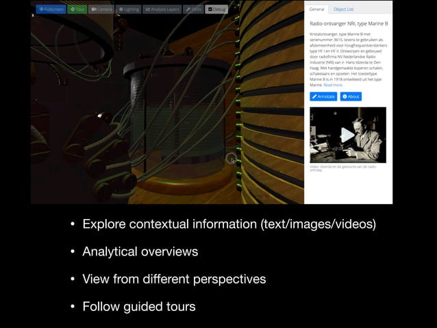Experiential Interfaces: 3D reconstructions as entry points for ...