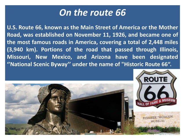 Museums on the Route 66 | PPT