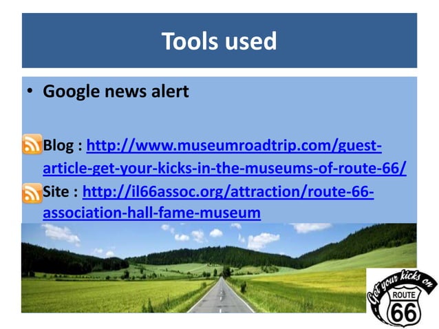 Museums on the Route 66 | PPT