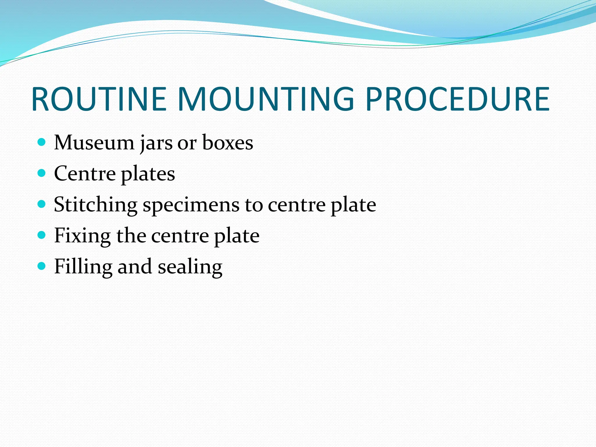 Museum techniques in medical general pathology | PDF