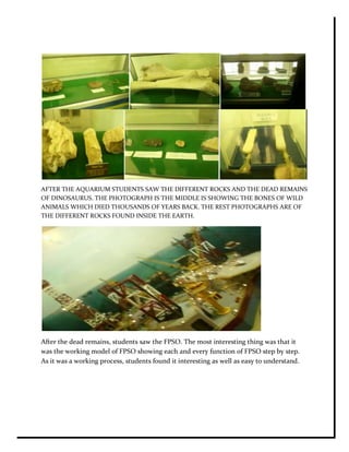 ONGC Museum Visit | DOCX | Zoos & Aquariums | Attractions