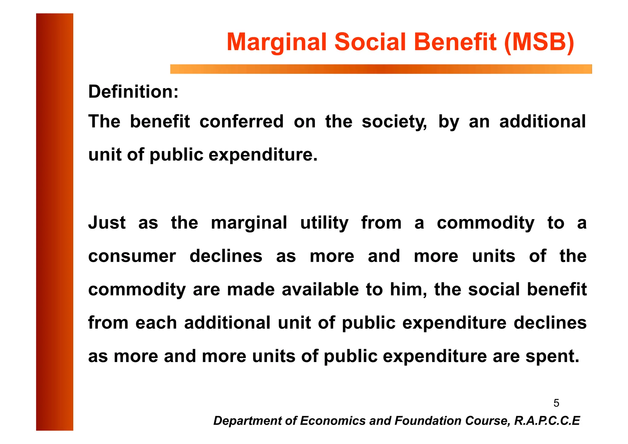Musgrave theory of comparaitive advantage in public finance | PPTX