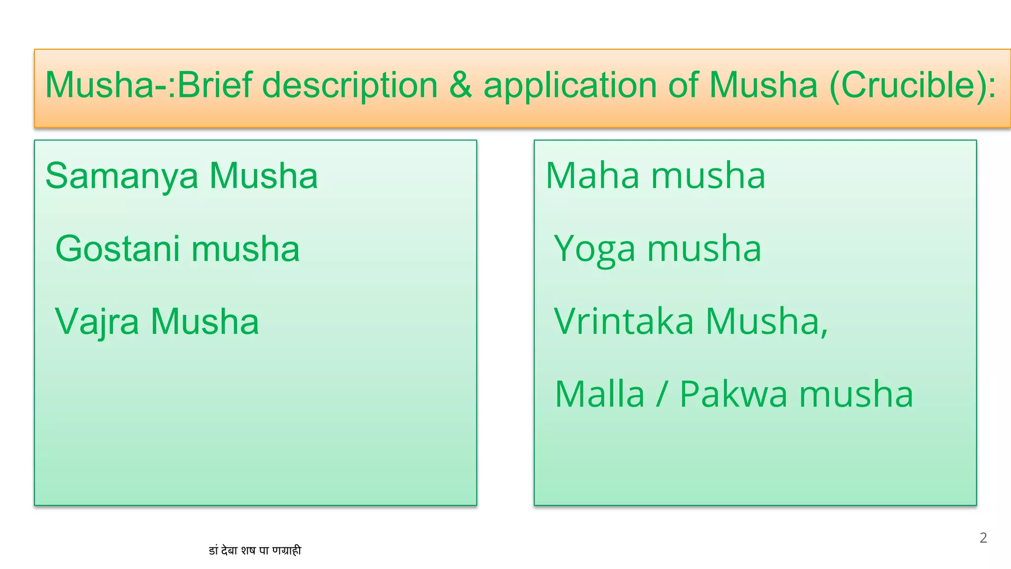Musha mudra & sandhi | PDF