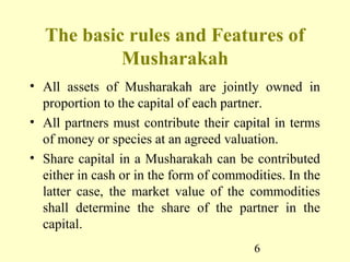 Alhuda CIBE - Musharaka by Muhammad Zubair Usmani | PPT