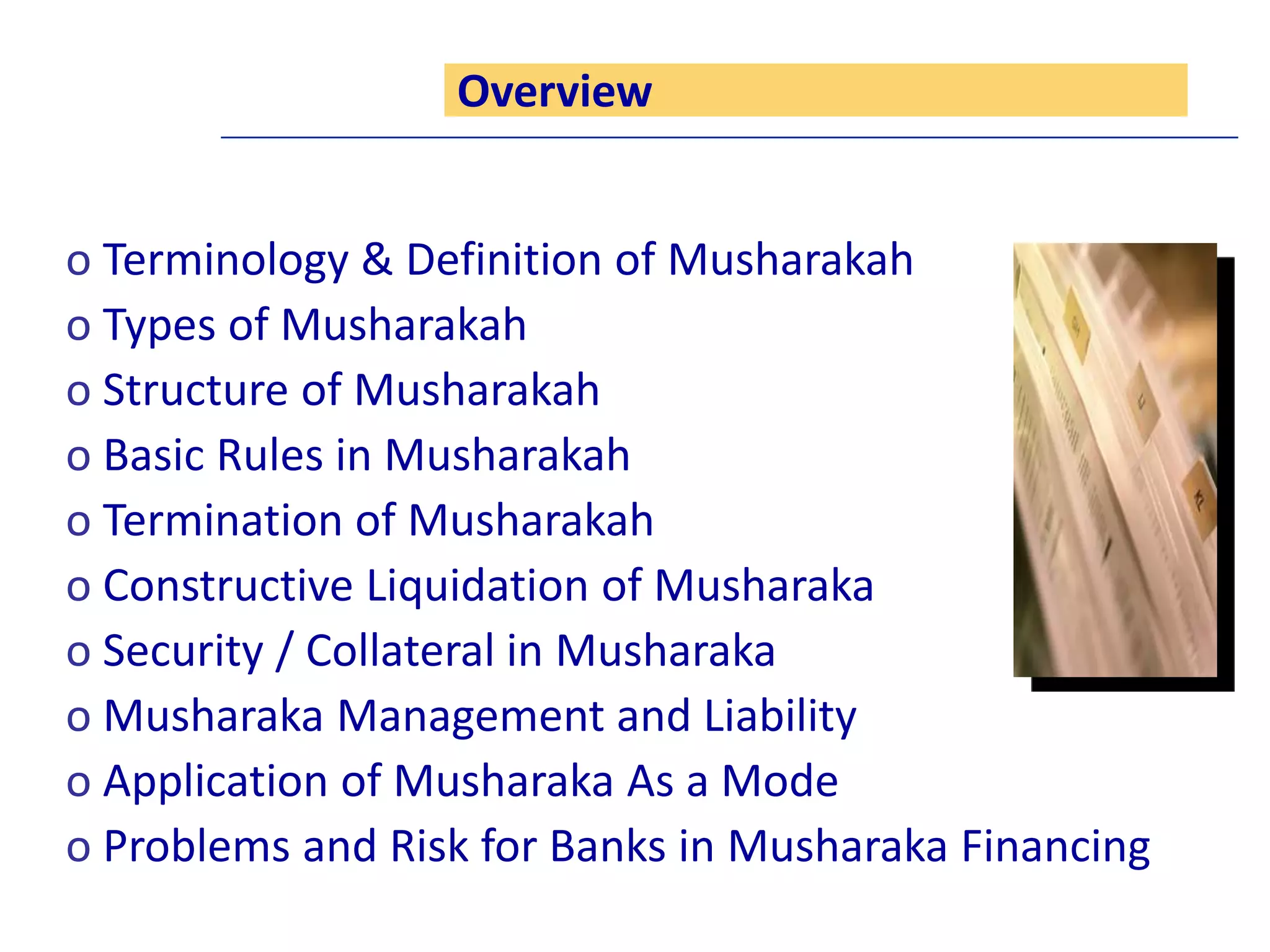 Musharkah CONCEPT | PPTX