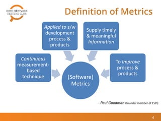 [Mush Honda] Metrics & Reports from Test Teams (QA) | PDF
