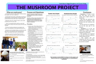 Mushroom Project Determines Effects of Moisture, Temperature | PPT