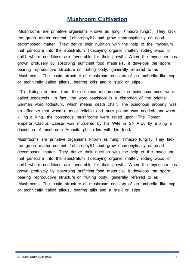 Mushroom cultivation module report.doc