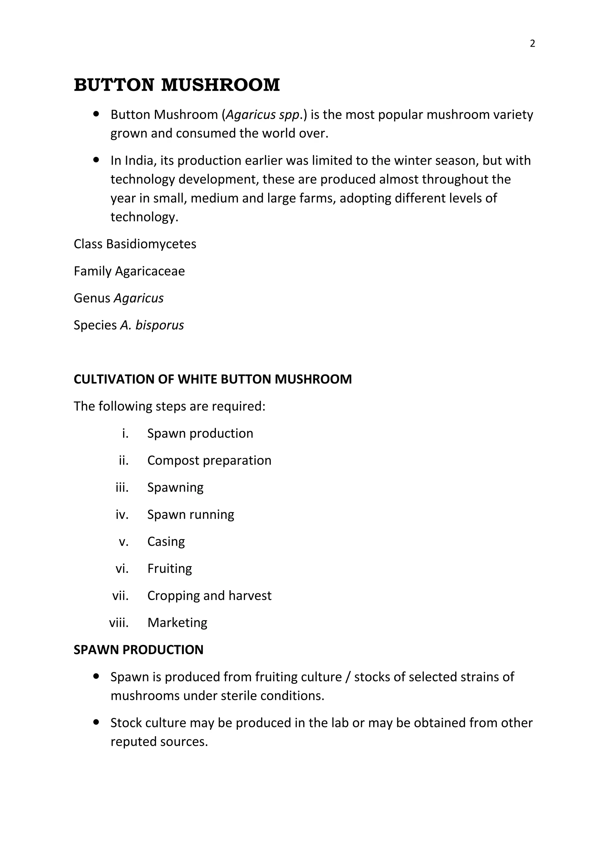 Mushroom cultivation pdf | PDF