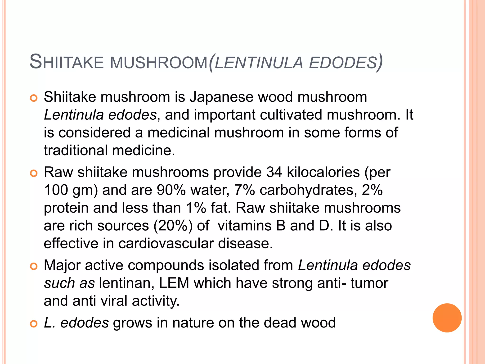 Mushroom cultivation by different fungi | PPTX